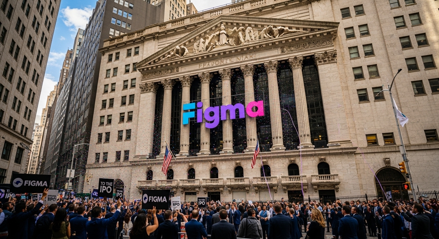 Figma debuta con alza récord del 250 % en la NYSE
